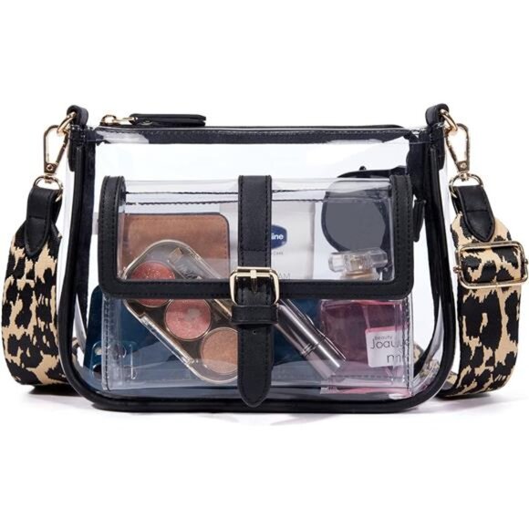 Bags | Clear Bag For Stadium Events Small Clear Purse Stadium Approved ...